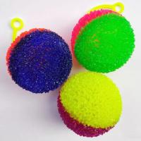 China 6.5CM/7.5CM LED Flashing Light Spiky Ball Perfect for Kids' Light-Up Celebrations for sale