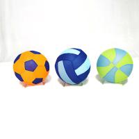China Colorful Soft Cloth Toy Ball for Kids Mesh Fabric Football OEM ODM for sale
