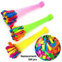China Party 3 Inch 3 Bunch 111 Pieces Rapid-filling Water Balloons for Children Summer Toy Games for sale
