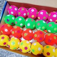 China Rubber TPR Flashing Spikey Bouncing Yoyo Toy Ball in Multi-colors Great for Stress Relief for sale