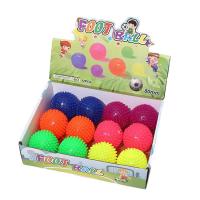 China Rubber TPR Flashing Spikey Bouncing Yoyo Toy Ball in Multi-colors Great for Stress Relief for sale