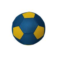 China Diameter 16'' Polyester Outer Skin Net Cloth Ball Beach Ball Toy Football for sale
