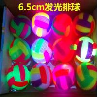 China EN71 Certified Sensory Builder Light Up LED Spiky Squeaking Bouncy Ball 6.5CM/7.5CM for sale