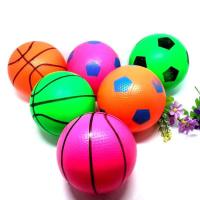 China Inflatable Pvc Basketball Beach Ball for Kid Sports Toy Unisex Thickness Customized for sale