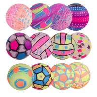 China Customized Logo Bright Color Full Printing Vinyl Pvc Toy Ball for Outdoor and Indoor Fun for sale