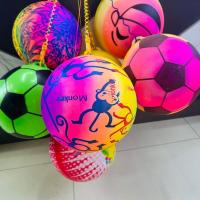 China Rainbown 14 Years up Rainbow Toy Ball Pvc Volleyball Inflated Volleyball For Beach Game for sale