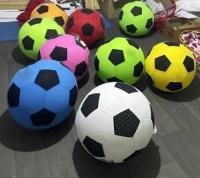 China Cloth Toy Ball Inflatable Pvc Soccer With Mesh Fabrics For Children Play Customized LOGO for sale