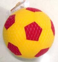 China Cloth Toy Ball Inflatable Pvc Soccer With Mesh Fabrics For Children Play Customized LOGO for sale