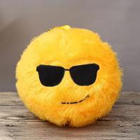 China Fuzzy Plush Ball 9 Inch Crazy Faced Stuffed Furry Little Monsters Fluffy Toy for sale