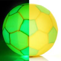 China BM-B-006 0 to 24 Months Age Range Soft Novelty Mesh LED Soccer Ball for sale