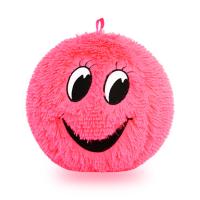 China Plush Balloon Furry Balls for Customised Dolls Giant PVC Fabric Covered Stress Toys for sale