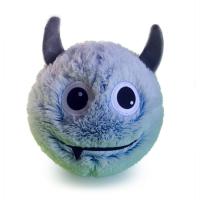China Plush Balloon Furry Balls for Customised Dolls Giant PVC Fabric Covered Stress Toys for sale