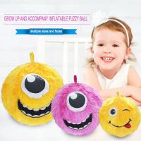 China Decoration Fuzzy 23cm Neon Monster Ball Assortment for Unisex for sale