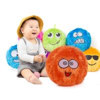 China Soft Hairy Plush Bouncing Toy Balls Hand Catching Ball Toy Business Type 's Bestseller for sale