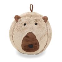 China Inflatable Toy Unicorn Plush Fuzzy Pvc Ball with Diameter 24'' for sale
