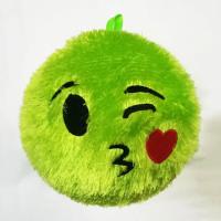 China Unisex Safety Soft Red Plush Baby Toy Pvc Inflatable Balls with Plush Gender-Neutral for sale