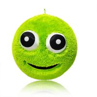 China Bola De Brinquedo Balloons Inflatable Fabric Toy Ball Kids Fuzzy Ball Art Custom Plush Toys 100g-600g for sale