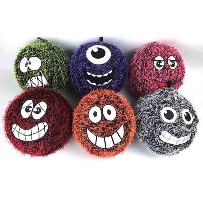 China FB-1  Giant Inflatable Fabric Covered PVC Strong Colored Balls for sale