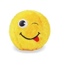 China PVC Inner Ball Fabric Sensory TPR Fuzzy Ball Plush Toys for Hand-Eye Coordination for sale