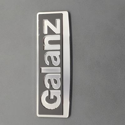 China Custom Logo Embossed Nickel Electroformed Metal Logo for Packaging Printing 's Direct for sale
