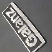 China Custom Logo Embossed Nickel Electroformed Metal Logo for Packaging Printing 's Direct for sale