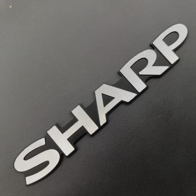 China Customized Personalized Electroformed Nickel Metal Logo Eco-friendly and Customization for sale