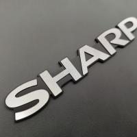 China Customized Personalized Electroformed Nickel Metal Logo Eco-friendly and Customization for sale