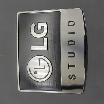 China Eco-Friendly Electroplated Nickel Metal Logo Custom Logo for Professional Branding for sale