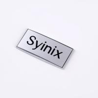 China High Gloss Metal Labels Personalized Customization with Eco-friendly Aluminium Metal for sale