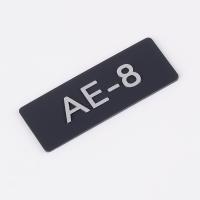 China Packaging Printing Aluminum Metal Logos Durable and Personalized for Customization for sale
