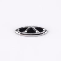 China Nickel Silver Automotive Metal Labels Customized and Produced Customized Color for sale