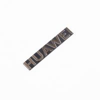 China Customized Huawei Logo Stainless Steel Nameplate for Electronic Products Packaging for sale