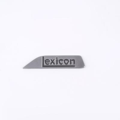 China Nickel Silver Metal Logo Customized by QC-Guaranteed Electroforming for sale