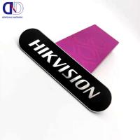 China OEM Audio Equipment Nameplate Badge with Eco-friendly Metal Material for sale