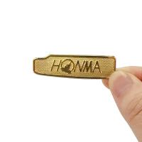 China Custom Logo Eco-friendly end Nickel Electroformed Metal Badge for Sports Equipment for sale