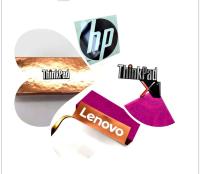 China Customised Logo Accepted PET Adhesive Sticker for Computer Manufacture OEM Design for sale