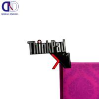 China Customer's Logo PET Stickers Professional Manufacturing for Ultra-Thin Computer Logos for sale