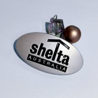 China Packaging Printing Customized Nickel Electroformed Metal Badge for Sports Equipment for sale