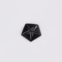 China Small Logo Stainless Steel Metal Label with Self-Adhesive Back Glue OEM Installation for sale