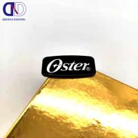 China Electroformed Nickel and Copper Metal Logo Labels for Personalized Branding Solutions for sale