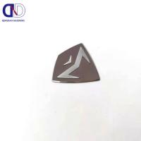 China High Gloss Metal Label for Customized Stainless Steel Nameplate in Electrical Products for sale