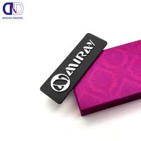 China Custom Electroformed Nickel Metal Logo for B2B Transactions Exclusive OEM Installation for sale
