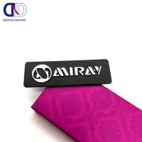 China Custom Electroformed Nickel Metal Logo for B2B Transactions Exclusive OEM Installation for sale