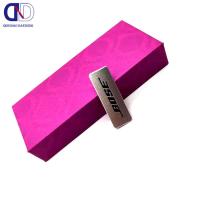 China Aluminium Metal Custom Logo Electroformed Signs for Product Identification and Branding for sale