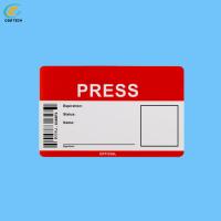 China Customized 86x54mm White PVC Photo ID Card with Digital Printing for Company and School Use for sale