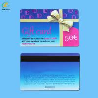 China 2 Tracks Magnetic Stripe Card with 0.76mm Thickness and Customized Printing Options for sale