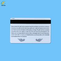 China 2 Tracks Magnetic Stripe Card with 0.76mm Thickness and Customized Printing Options for sale