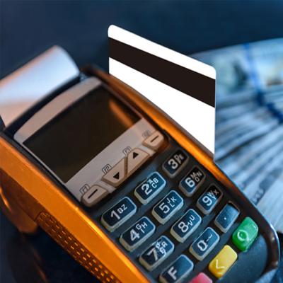 China 3 Tracks Hico Magnetic Stripe Card with CR80 Dimension for Bank and Credit Cards for sale
