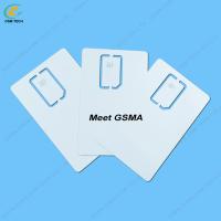 China eUICC Card eSIM Physical Card with 340KB Memory CR80 Size and PVC Material for Multiple eSIM Profiles for sale