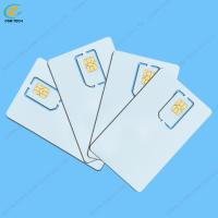 China eUICC Card eSIM Physical Card with 340KB Memory CR80 Size and PVC Material for Multiple eSIM Profiles for sale